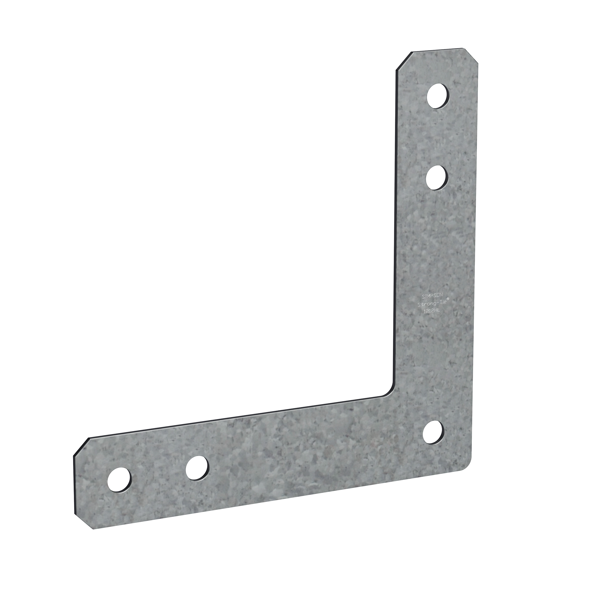 Simpson 1212HLHDG HL 12 in. x 12 in. 7-Gauge Hot-Dip Galvanized Heavy ...