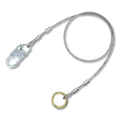 3M 70007635561 PROTECTA PRO Cable Anchorage Extension, 10 ft L, Galvan ...