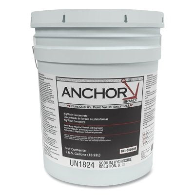Anchor Brand 500805 Rig Washing Detergent Concentrate 5 gallon – USA ...