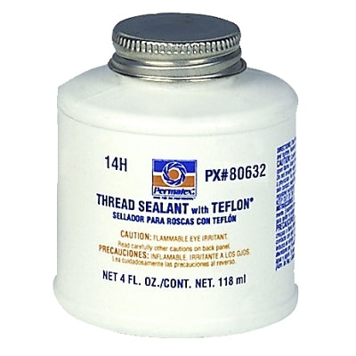 Permatex 80632 Thread Sealant with PTFE 4 oz Can White – USA Tool Depot