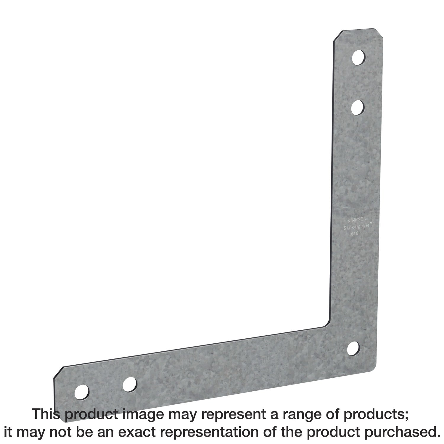 Simpson 1212HLHDG HL 12 in. x 12 in. 7-Gauge Hot-Dip Galvanized Heavy ...