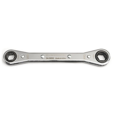 Apex 54596G 6 Point Laminated Double Box Ratcheting Wrenches 13 mm/14 ...