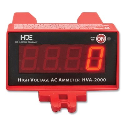 Greenlee HVA-2000 High-Voltage Digital Ammeter, (1) 9 V Alkaline Batte ...