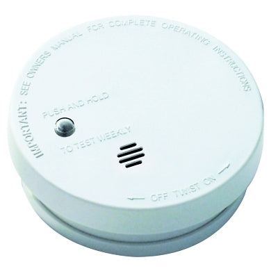 Kidde 0916E Battery Operated Smoke Alarms with Hush, Ionization Sensor ...