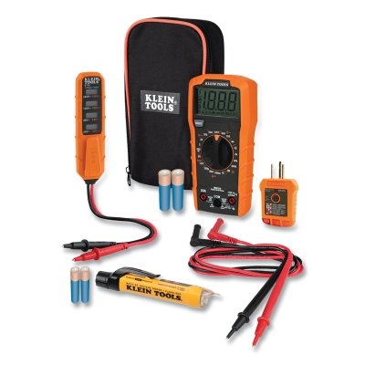Klein Tools MM320KIT Digital Multimeter Electrical Test Kit – USA Tool ...