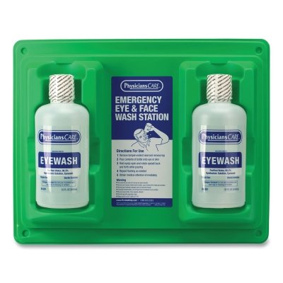 First Aid Only 24300 Eye and Skin Flush Emergency Station/Replacement ...