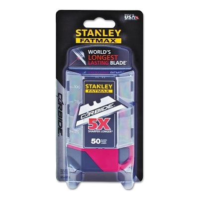 Stanley 11800L FATMAX Carbide Utility Blades, 2 7/16 in, Steel – USA ...