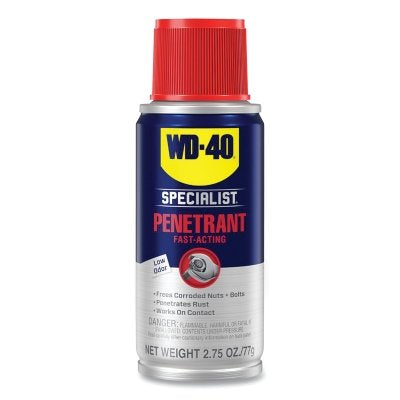 WD-40 300258 Specialist Penetrant Spray, 2.75 oz, Aerosol Can, Pack of ...