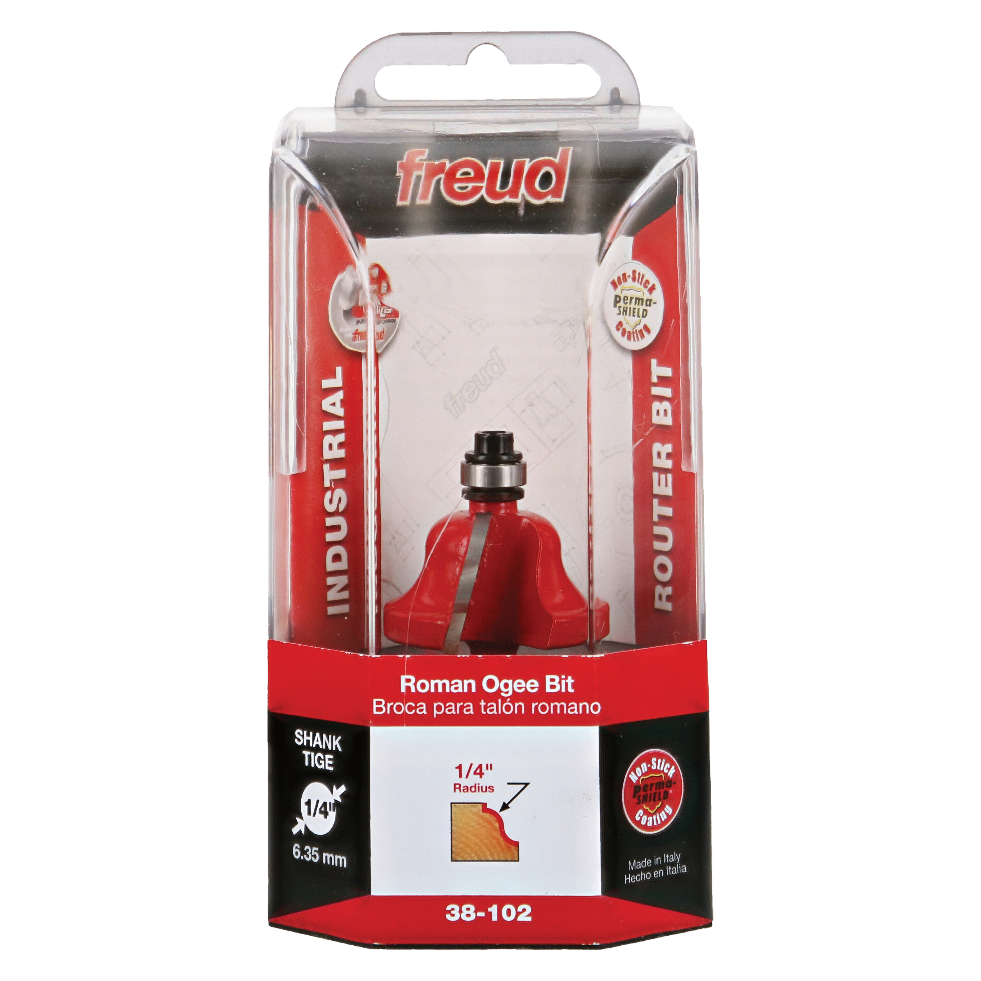 Freud 38-102 1-3/8" Quadra-Cut (Dia.) Roman Ogee Bit – USA Tool Depot