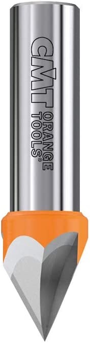 60-Degree V-Groove Bit, 1/2-Inch Diameter, 1/2-Inch Shank – USA Tool Depot